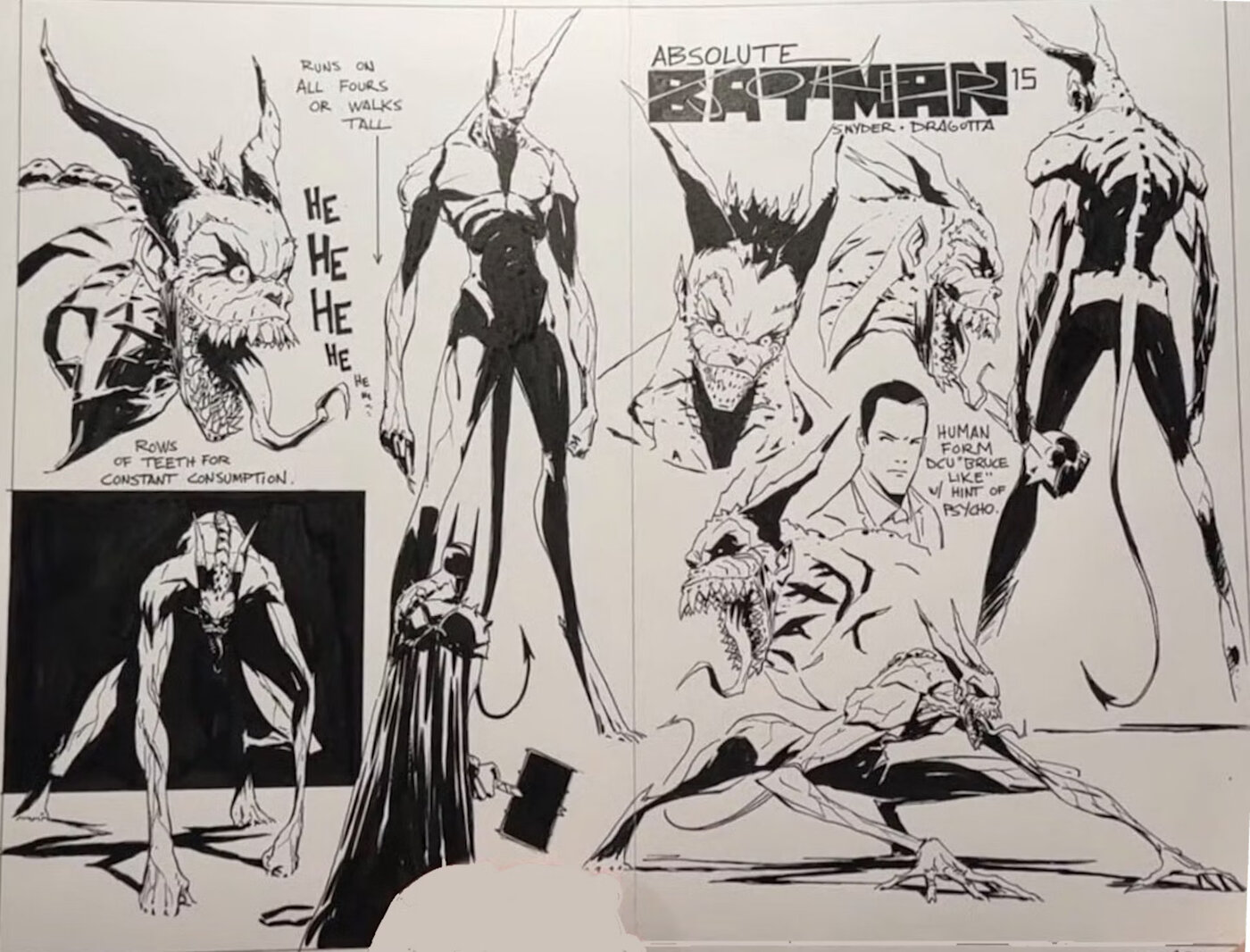 Художник Absolute Batman показал концепт-дизайн «Абсолютного» Джокера ...